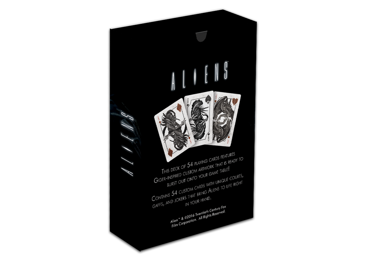 Aliens Playing Cards with Coin – Albino Dragon